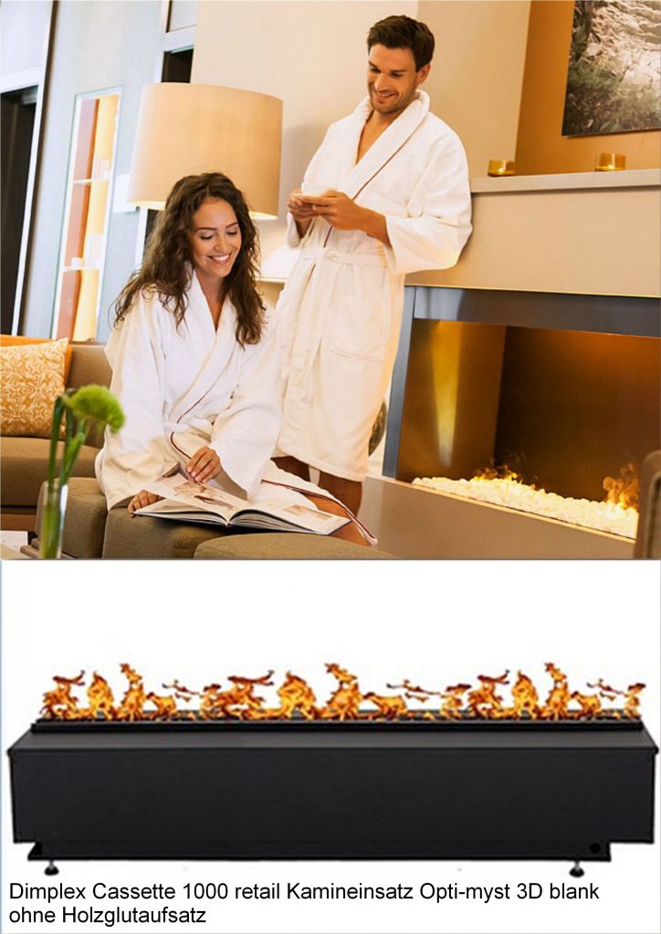 Dimplex Cassette 1000 retail LED (Modell 2024) Opti-myst Elektrofeuer